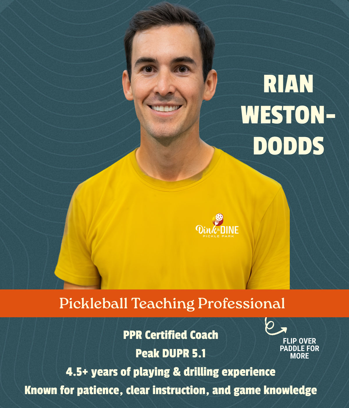 Book With a Pro | Dink & Dine Pickle Park